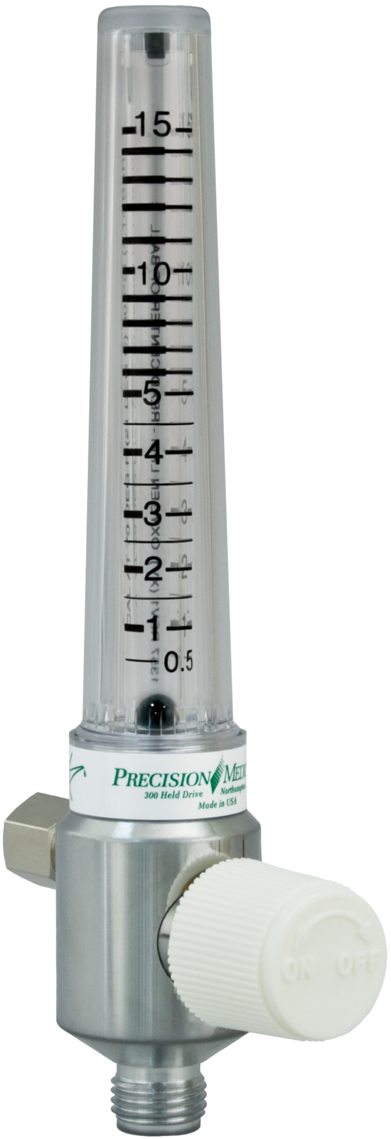 O2 Flowmeter 0-15 lpm DIN - Hovmed